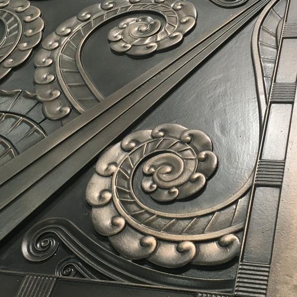 Tactile Cast Aluminum Interior Cladding™